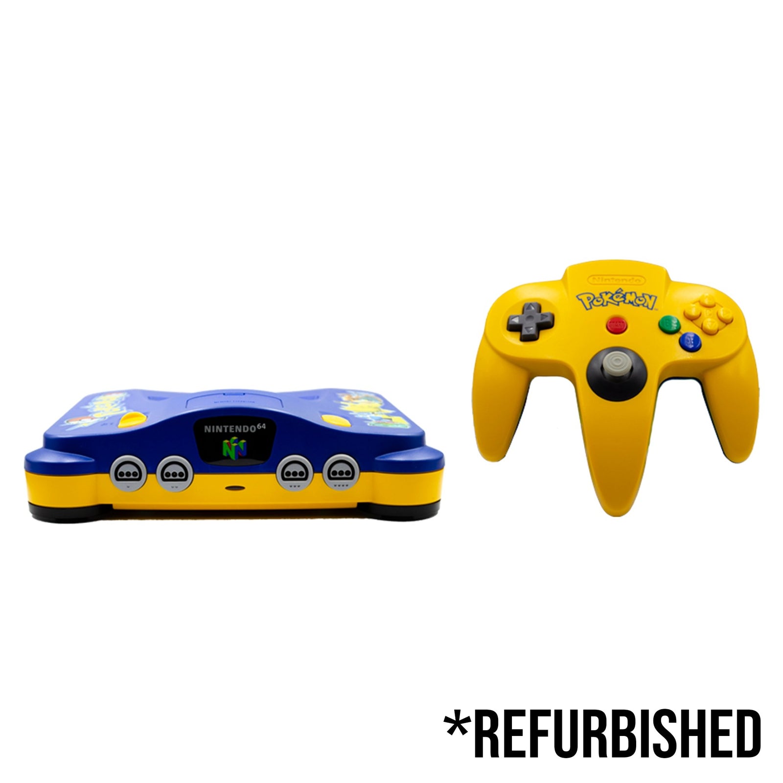 Console - Nintendo 64 Pokemon Edition - Super Retro - N64