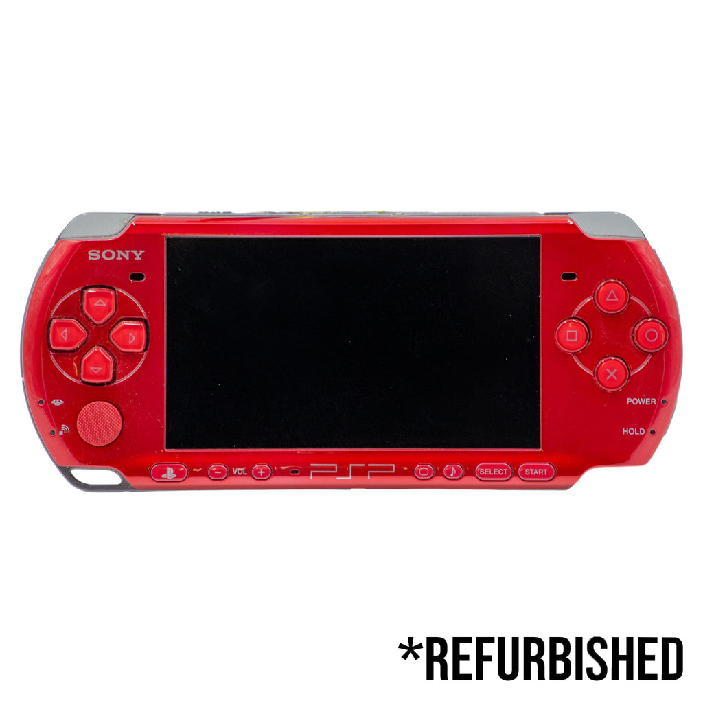 Console - PSP 3000 (Radiant Red) - Super Retro - PSP