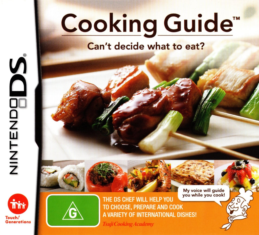 Cooking Guide - Super Retro - Nintendo DS