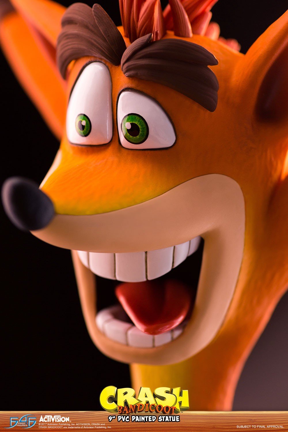 Crash Bandicoot 9" PVC Statue - Super Retro - Figures