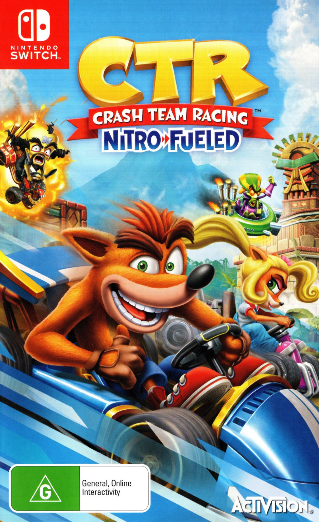 Crash Team Racing Nitro Fueled - Switch - Super Retro - Nintendo Switch