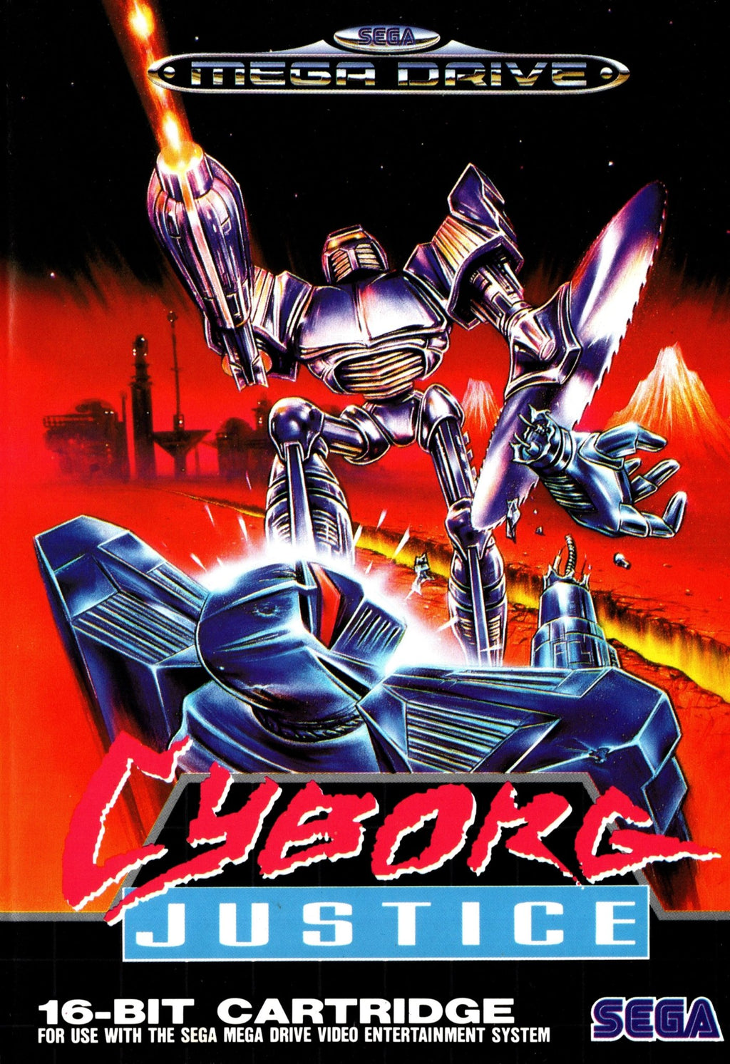 Cyborg Justice - Mega Drive - Super Retro - Mega Drive