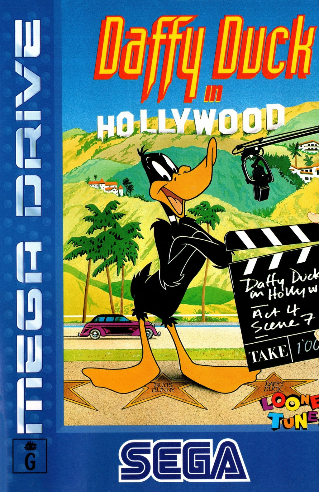Daffy Duck in Hollywood - Mega Drive - Super Retro - Mega Drive