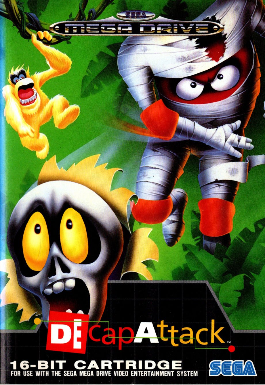 Decap Attack - Super Retro - Mega Drive