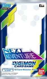 Digimon Card Game - Series 07 Next Adventure BT07 Booster Pack - Super ...