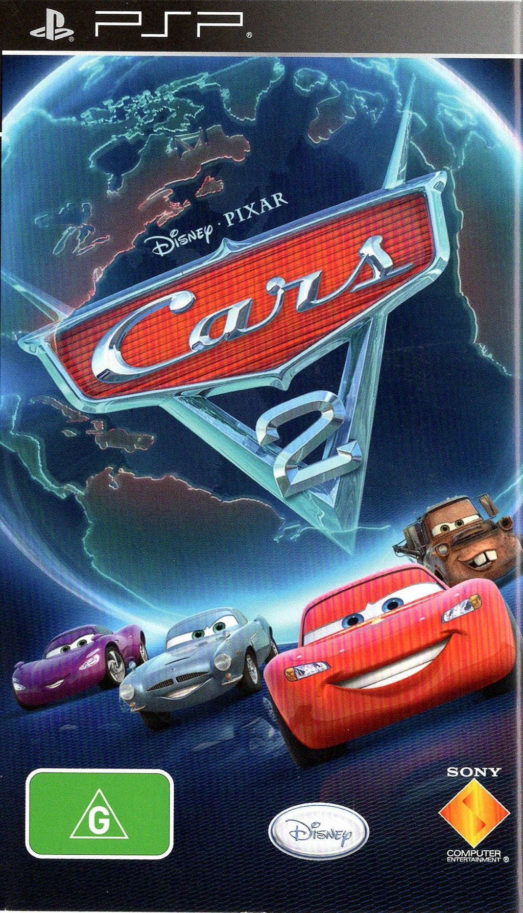 Disney Pixar Cars 2 - PSP - Super Retro - PSP
