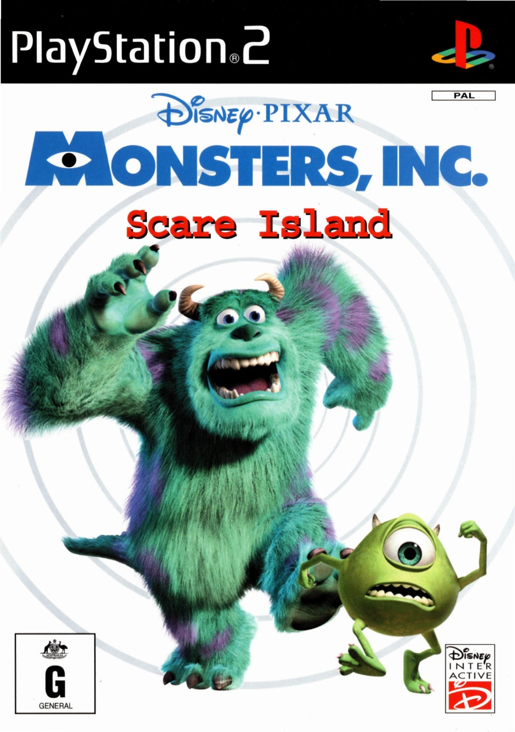 Disney Pixar's Monsters, Inc. Scare Island - PS2 - Super Retro ...