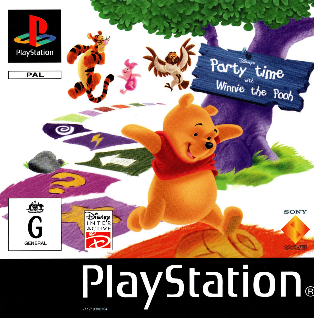 Disney’s Party Time with Winnie the Pooh - PS1 - Super Retro ...
