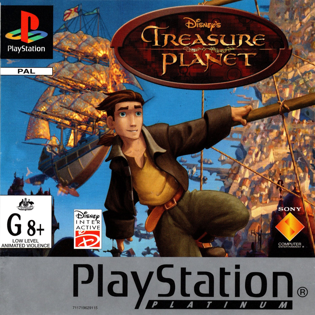 Disney's Treasure Planet - PS1 - Super Retro - Playstation 1