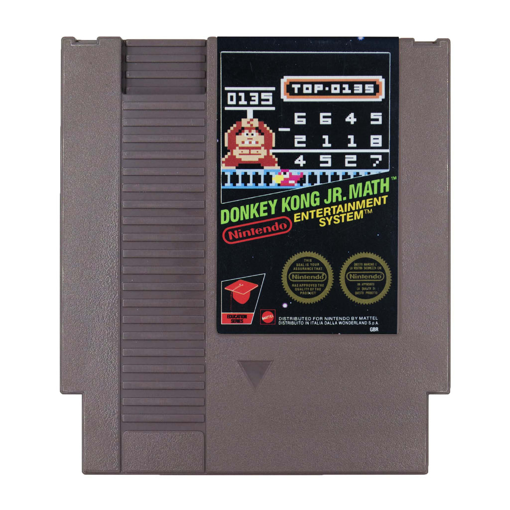 Donkey Kong Jr. Math - Super Retro - NES