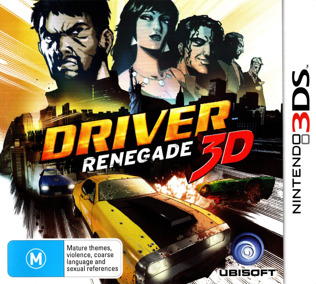 Driver Renegade 3D - Super Retro - Nintendo 3DS