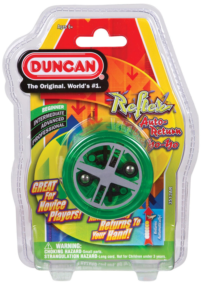 Duncan Yo-Yo Beginner Reflex Auto Return (Green) - Super Retro ...