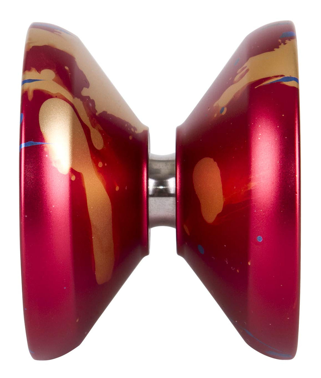 Duncan Yo-Yo Expert Windrunner (Red with Blue and Gold Splash) - Super ...