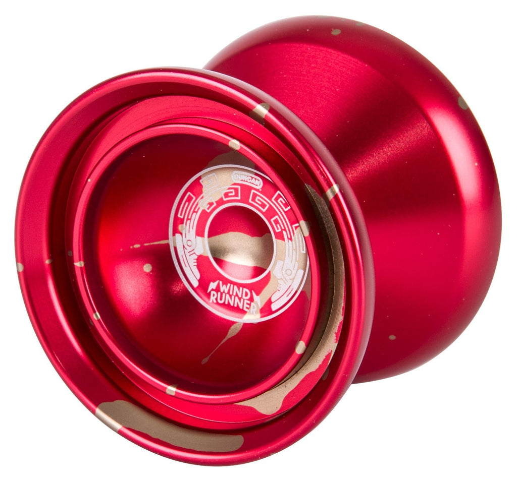 Duncan Yo-Yo Expert Windrunner (Red with Gold Splash) - Super Retro ...