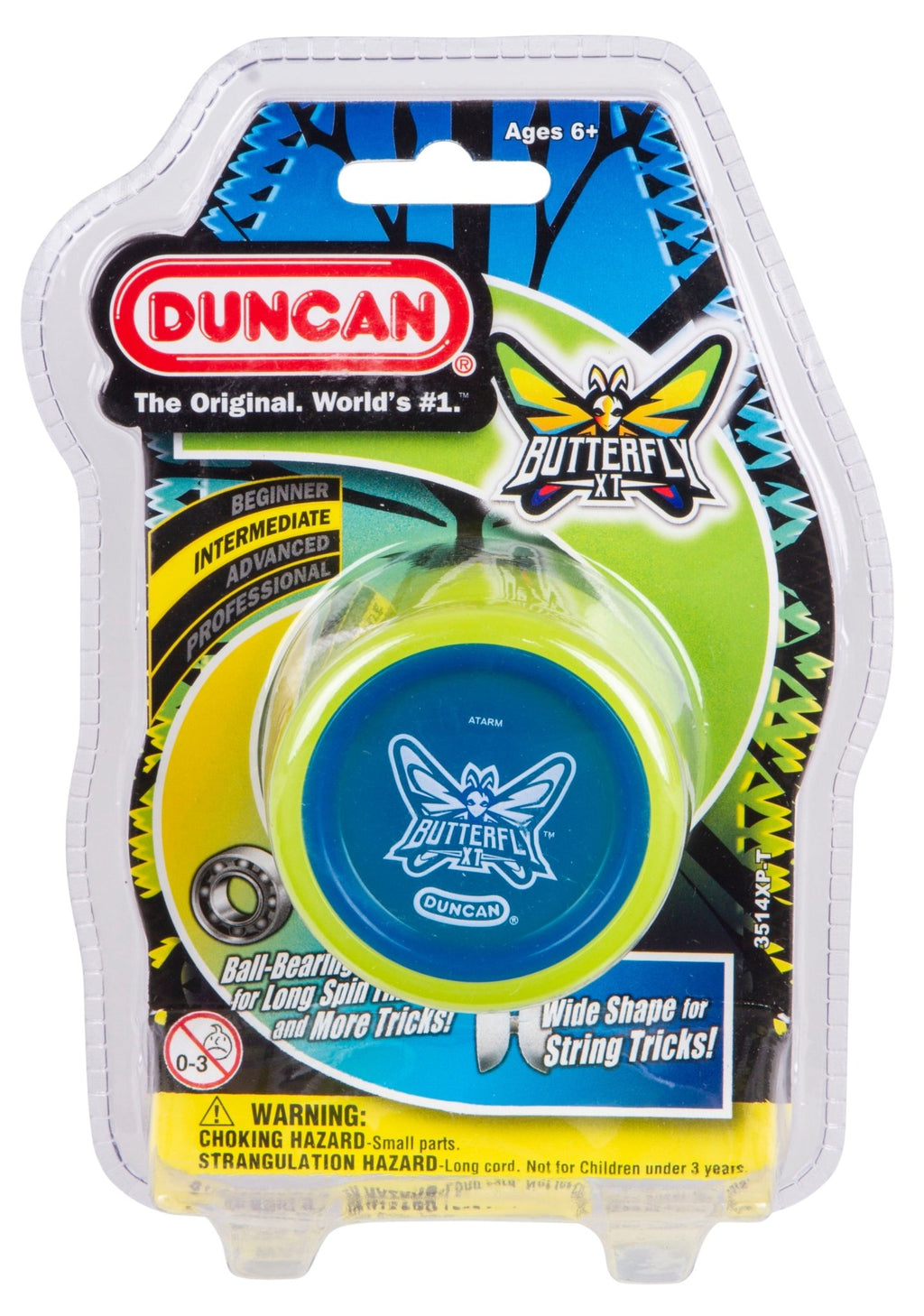 Duncan Yo Yo Intermediate Butterfly XT (Yellow) - Super Retro - Merchandise