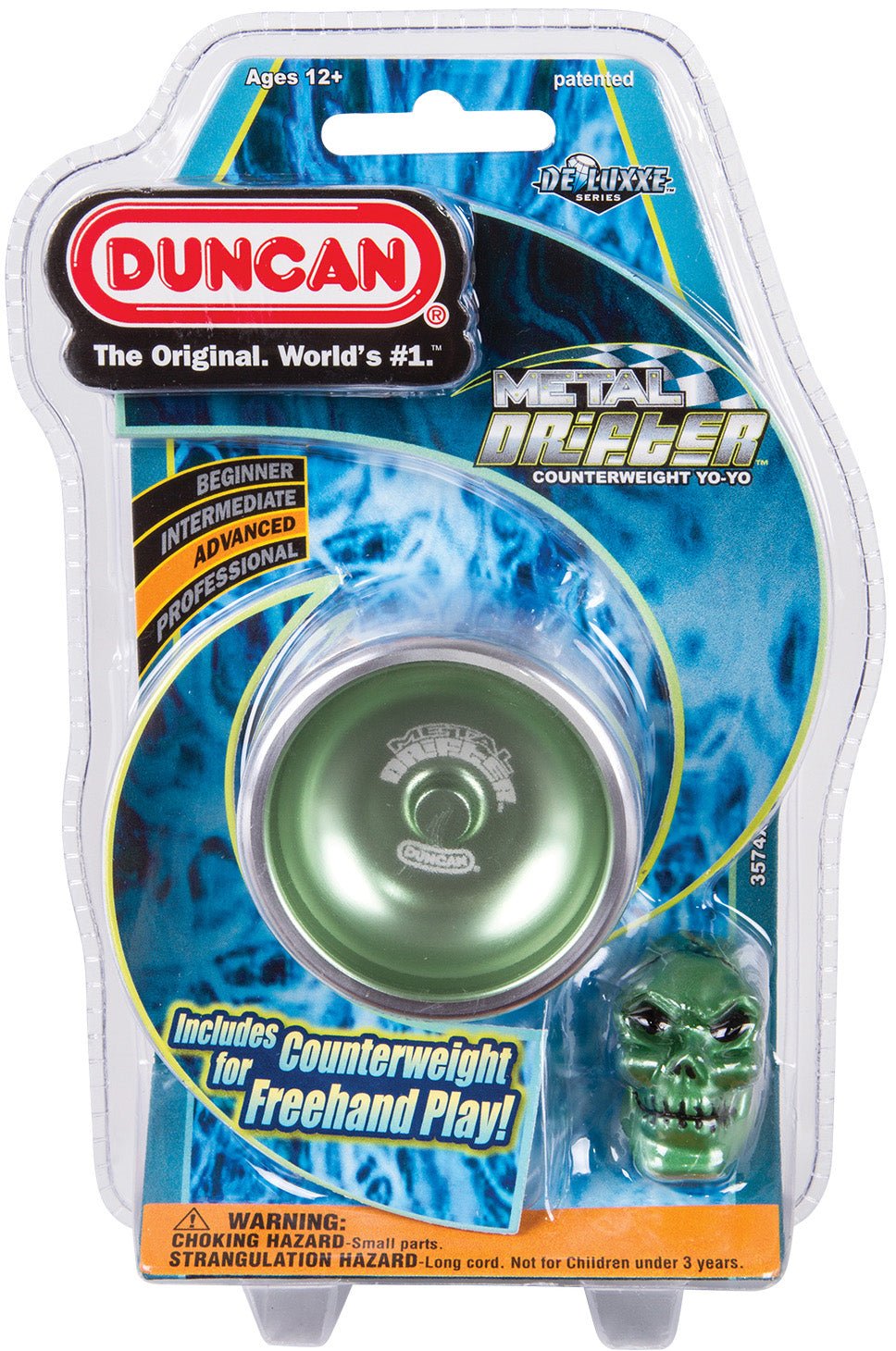 Duncan Yo-Yo Metal Drifter (Green) - Super Retro - Merchandise