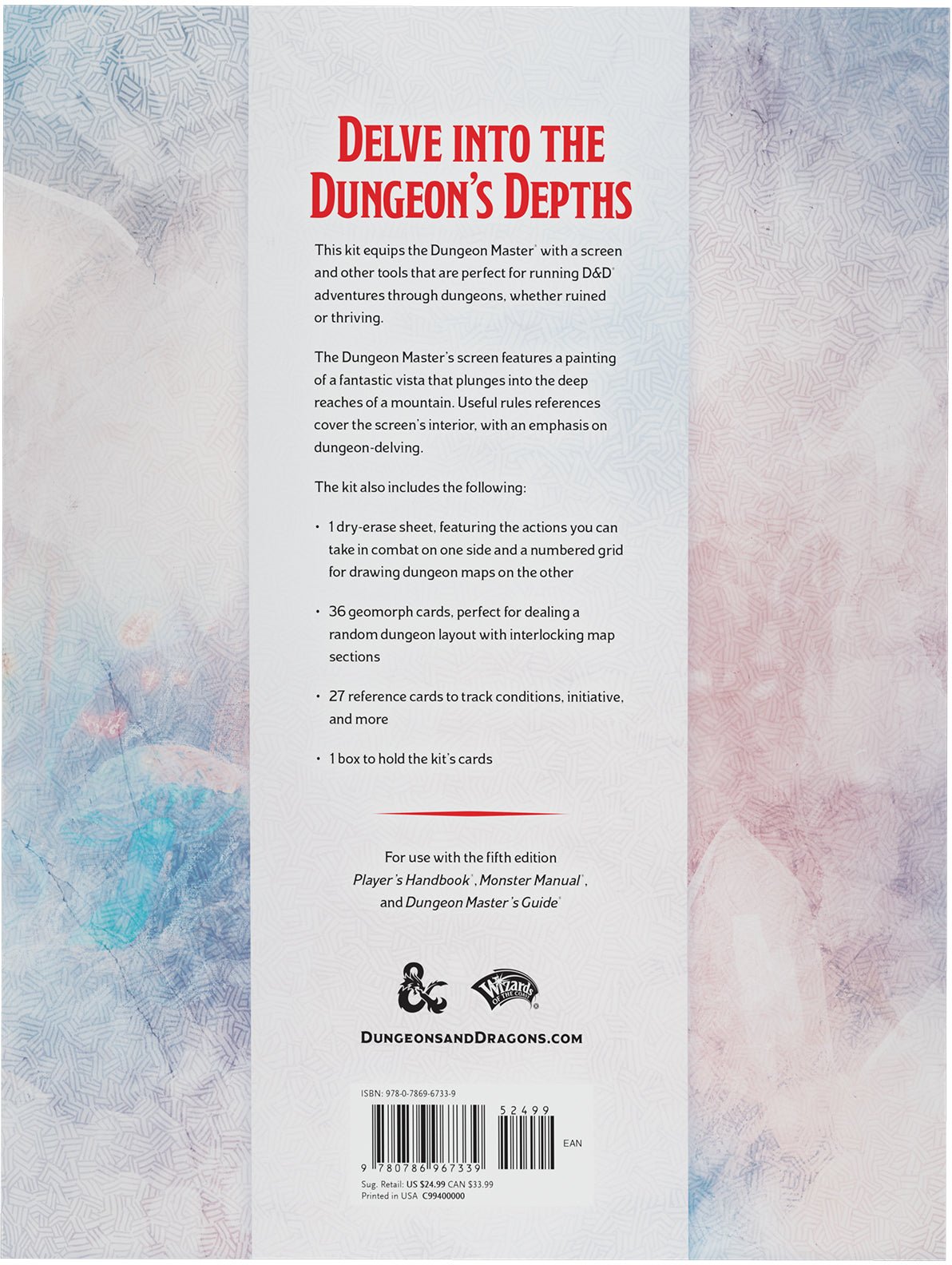 Dungeons & Dragons: Dungeon Master's Screen - Dungeon Kit - Super Retro ...