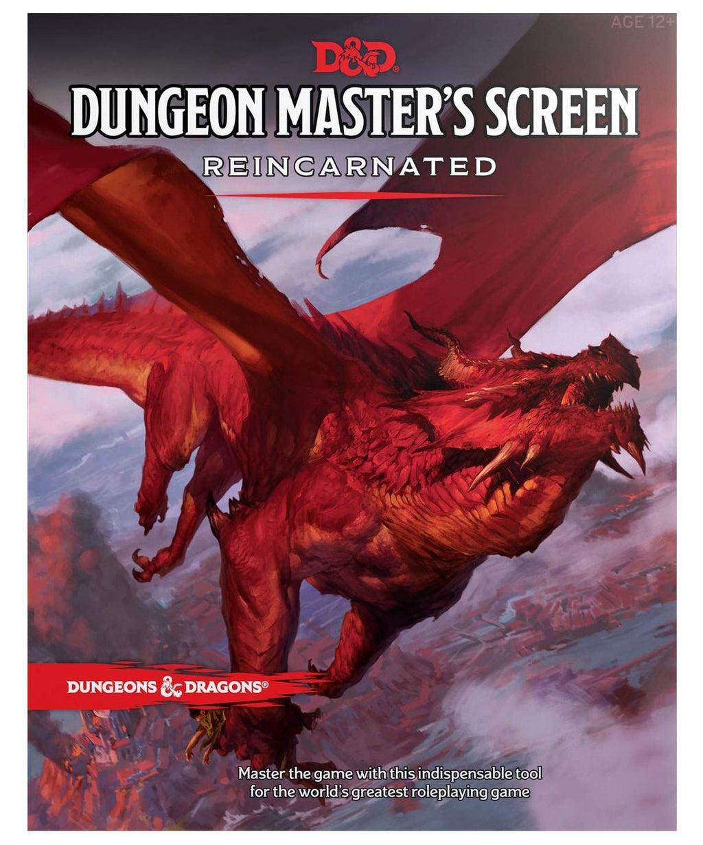 Dungeons & Dragons: Dungeon Masters Screen Reincarnated - Super Retro ...