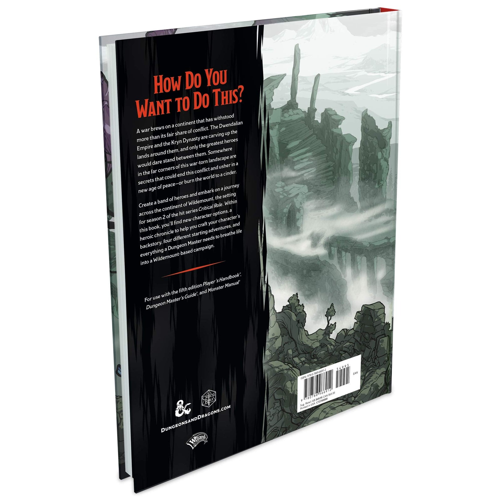 Dungeons & Dragons: Explorer's Guide to Wildemount - Super Retro ...