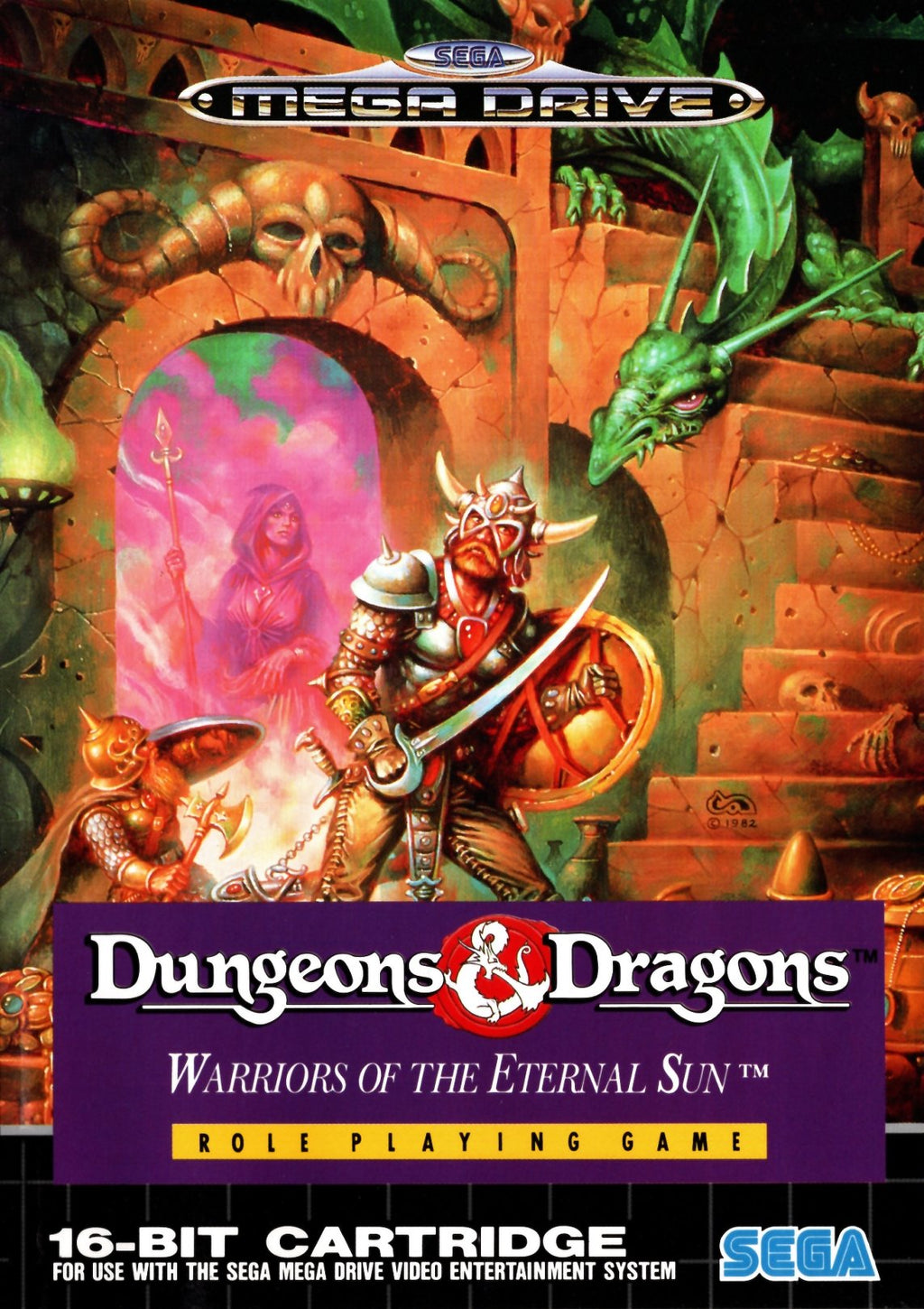 Dungeons & Dragons: Warriors of the Eternal Sun - Mega Drive - Super Retro - Mega Drive