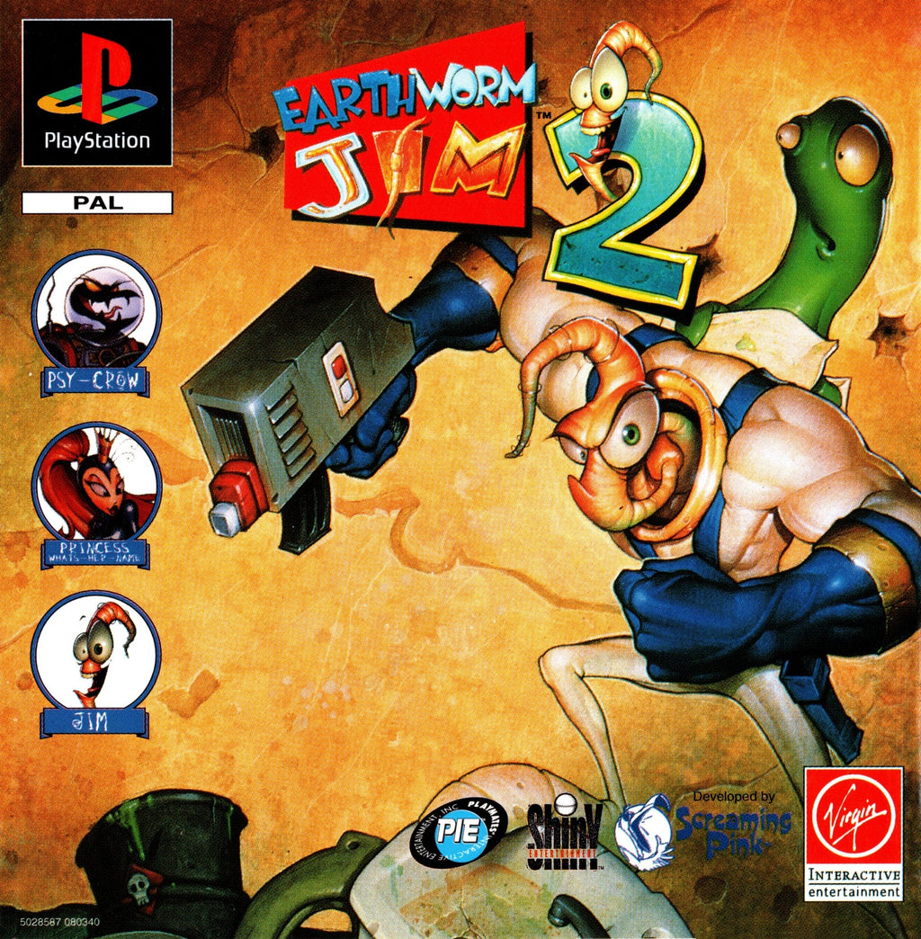 Earthworm Jim 2 - PS1 - Super Retro - Playstation 1