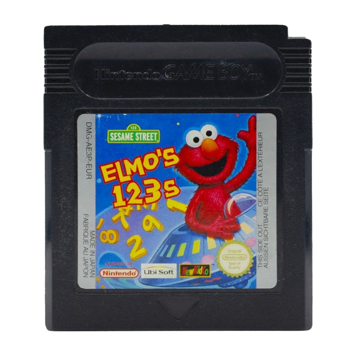 Elmo's 123s - Game Boy Color - Super Retro - Game Boy Color