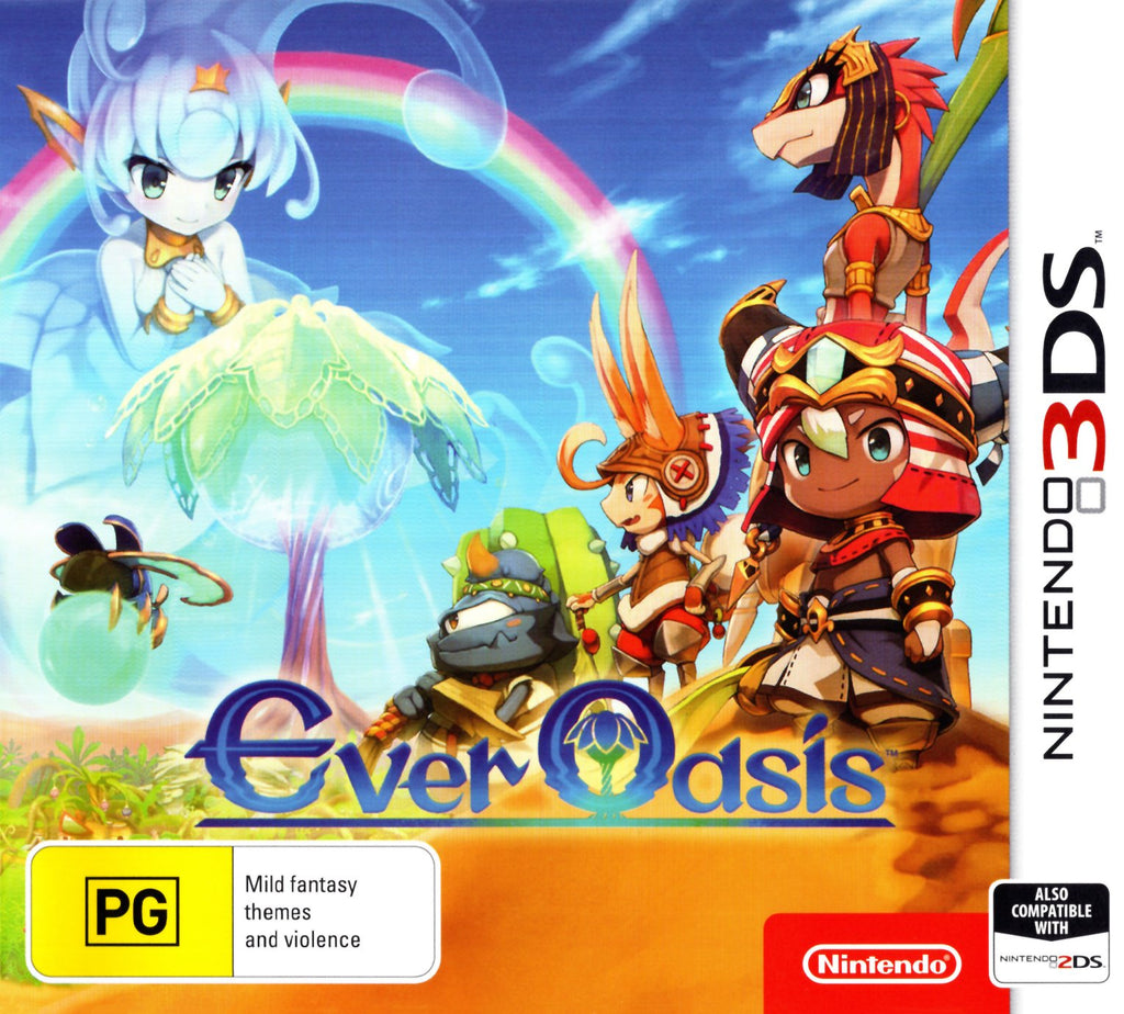 Ever Oasis - 3DS - Super Retro - Nintendo 3DS