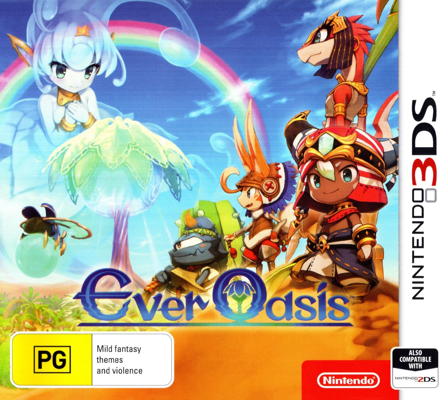 Ever Oasis - 3DS - Super Retro - Nintendo 3DS