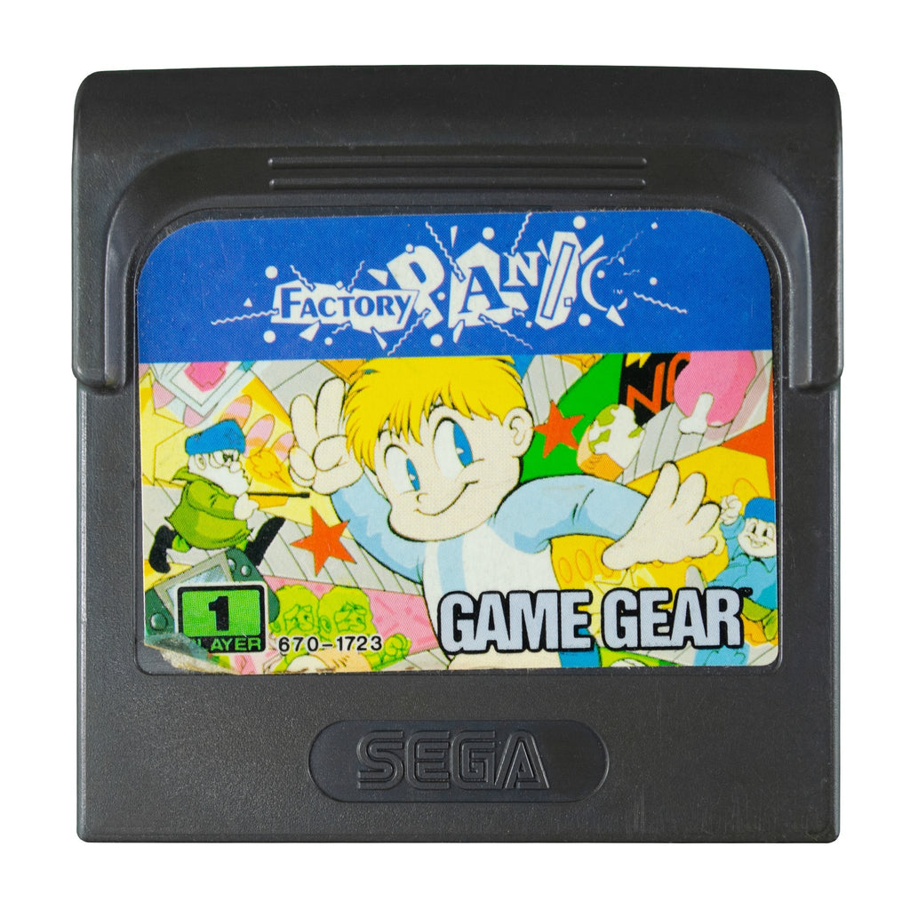 Factory Panic - Game Gear - Super Retro - Sega Game Gear