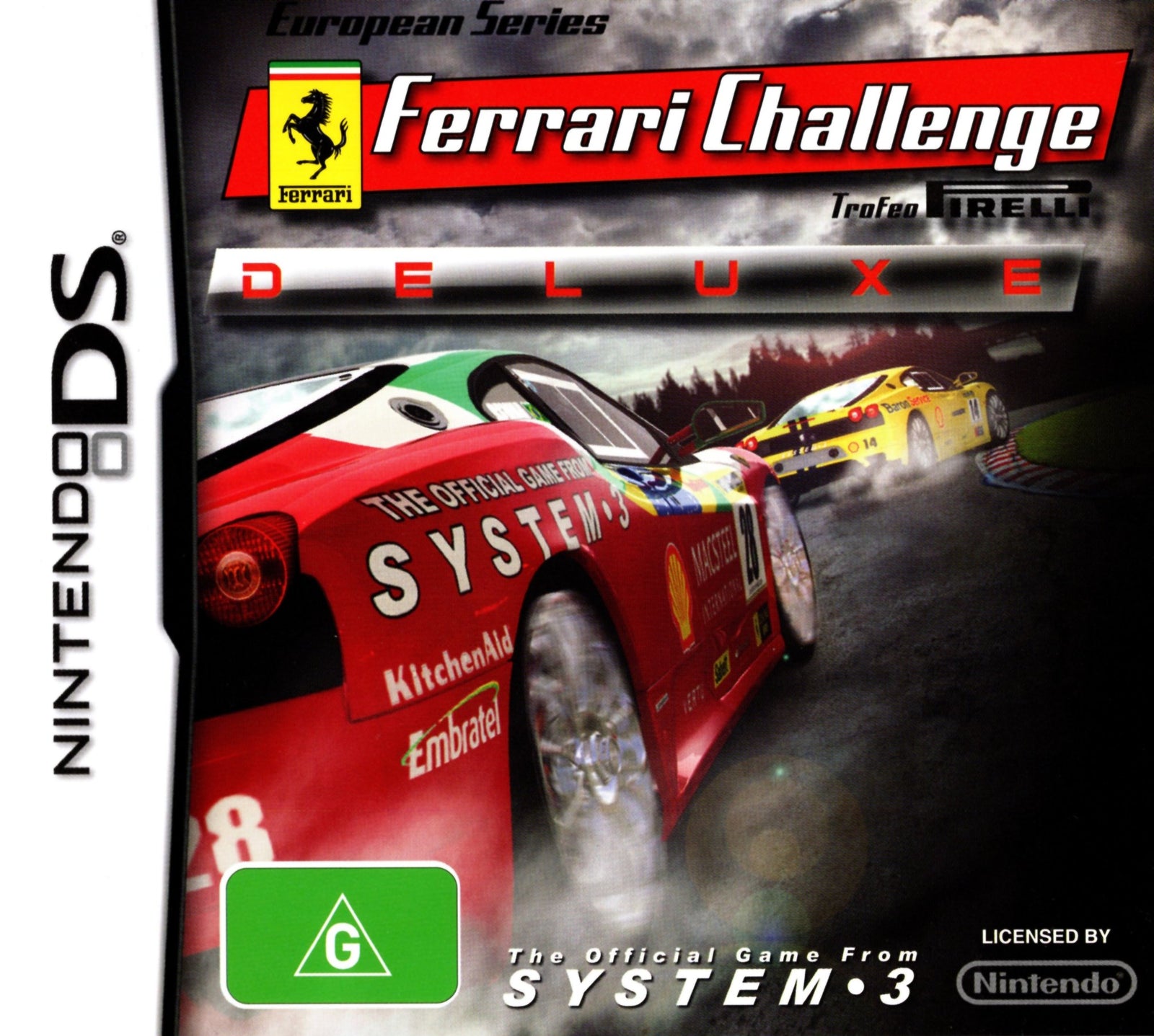 Ferrari Challenge Trofeo Pirelli Deluxe - DS - Super Retro - Nintendo DS