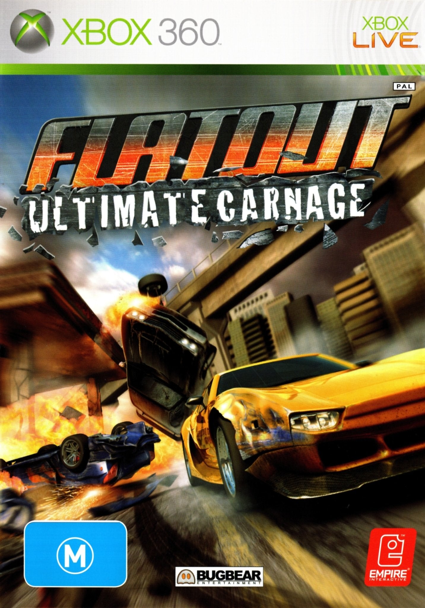 Flatout Ultimate Carnage - Xbox 360 - Super Retro - Xbox 360