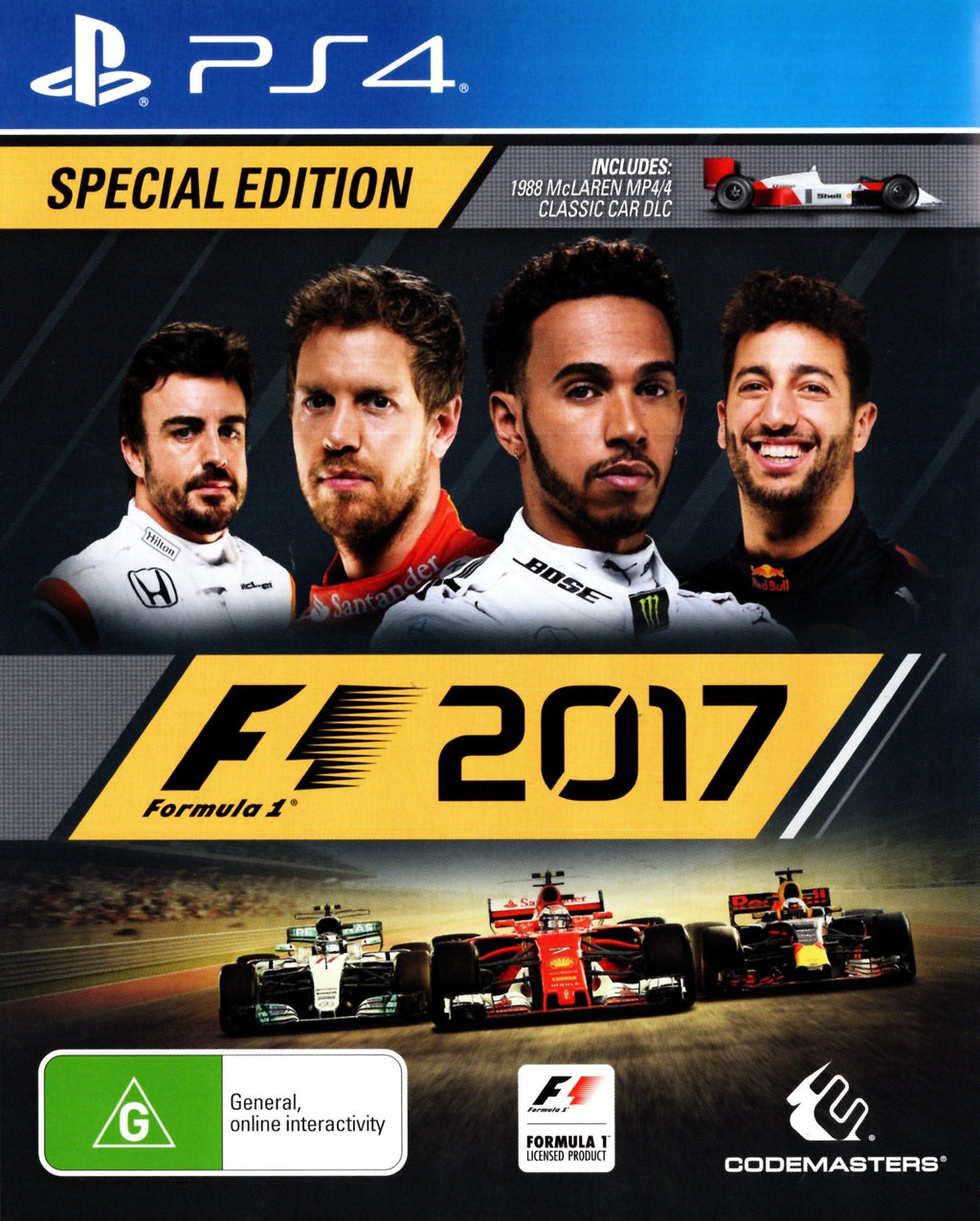 Formula 1 2017 - PS4 - Super Retro - Playstation 4