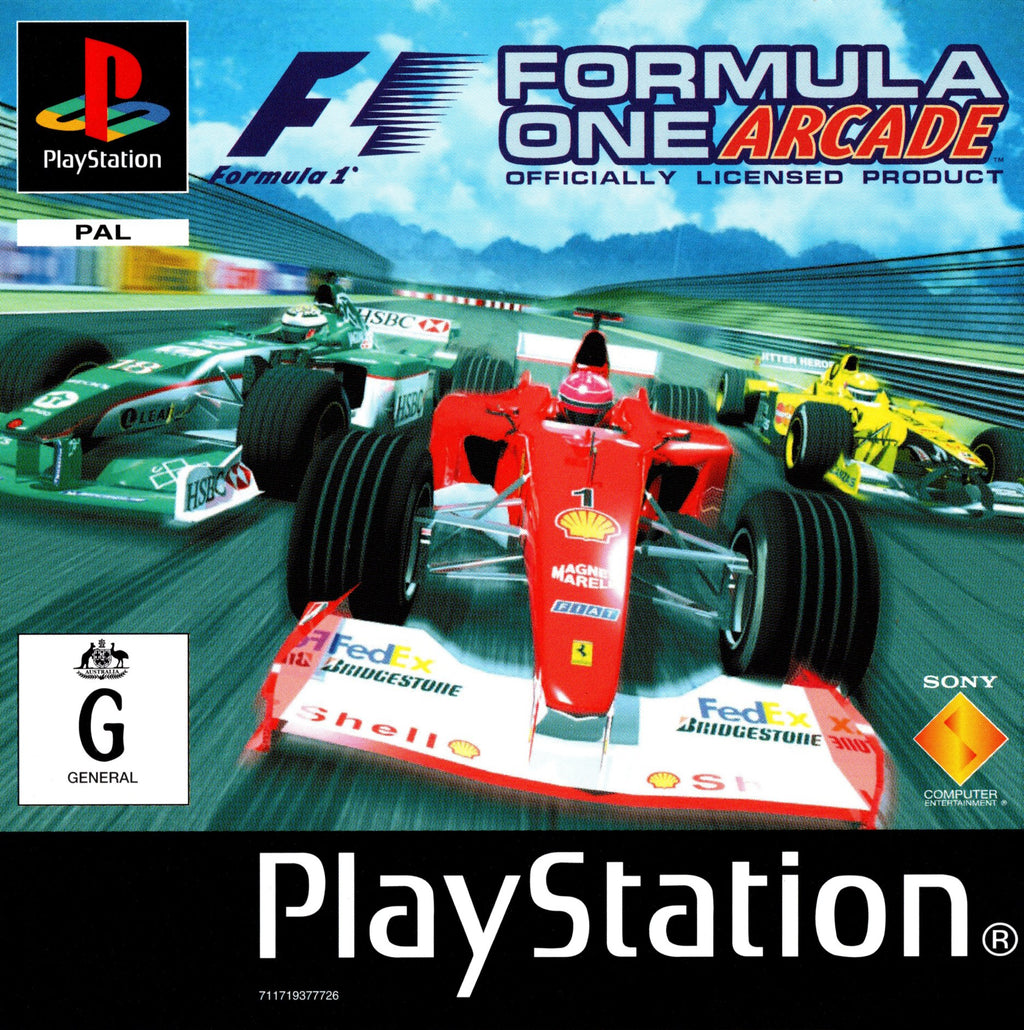 Formula One Arcade - PS1 - Super Retro - Playstation 1