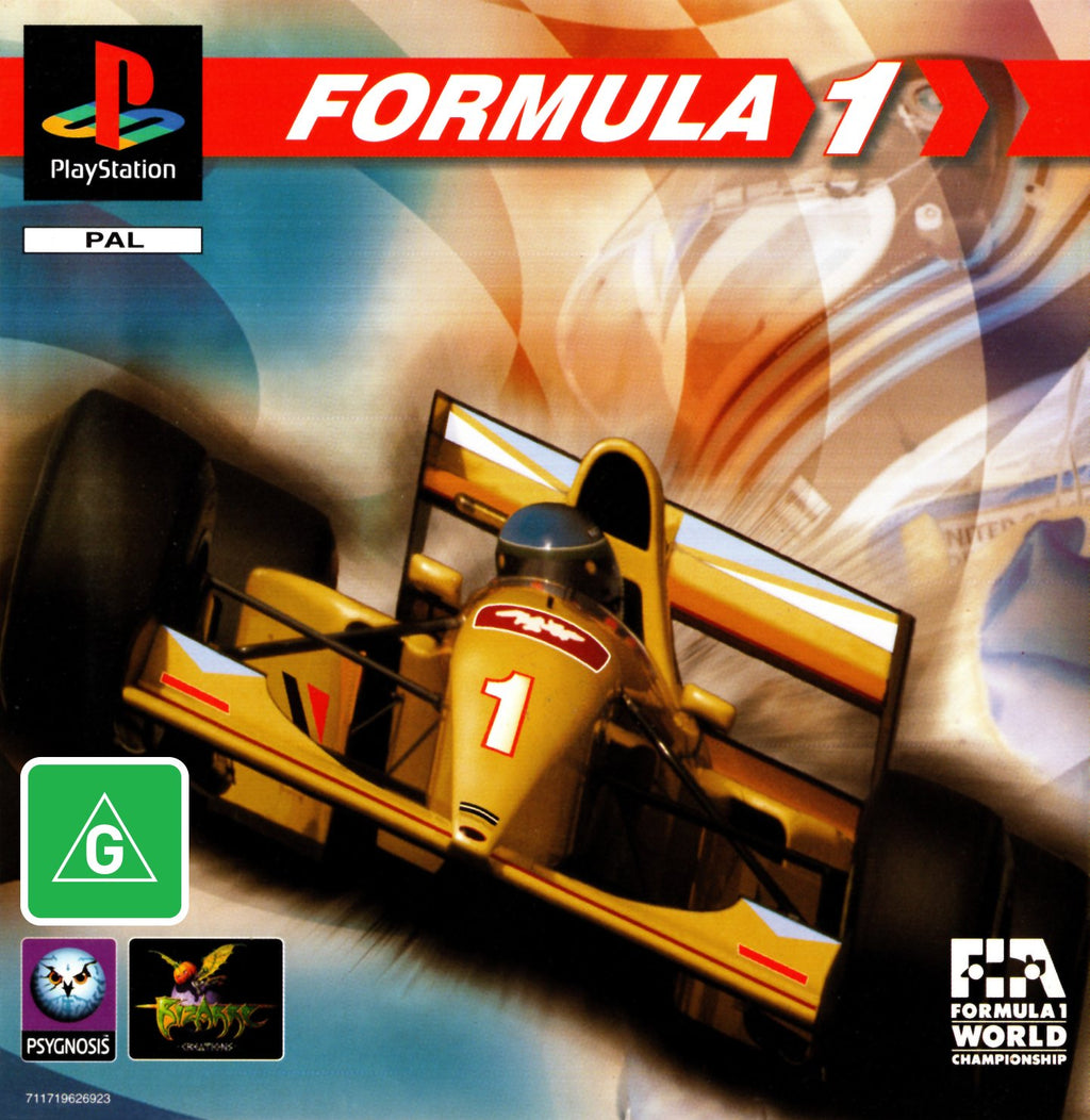 Formula One - PS1 - Super Retro - Playstation 1