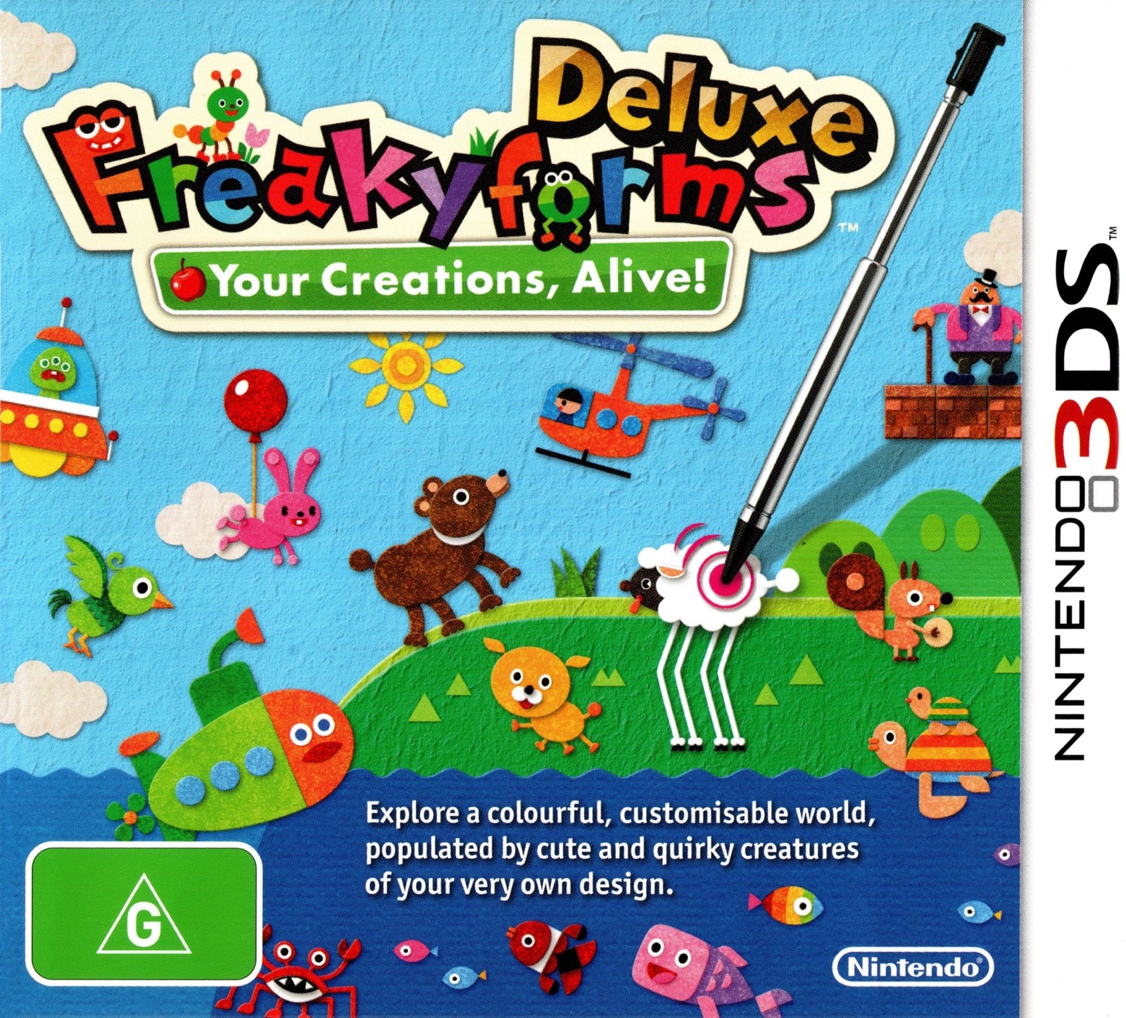 Freaky Farms Deluxe - 3DS - Super Retro - Nintendo 3DS