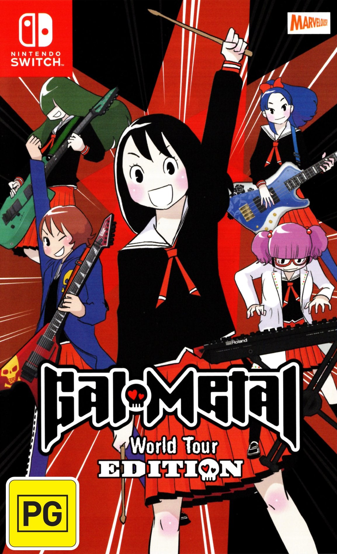 Gal Metal: World Tour Edition - Switch - Super Retro - Nintendo Switch