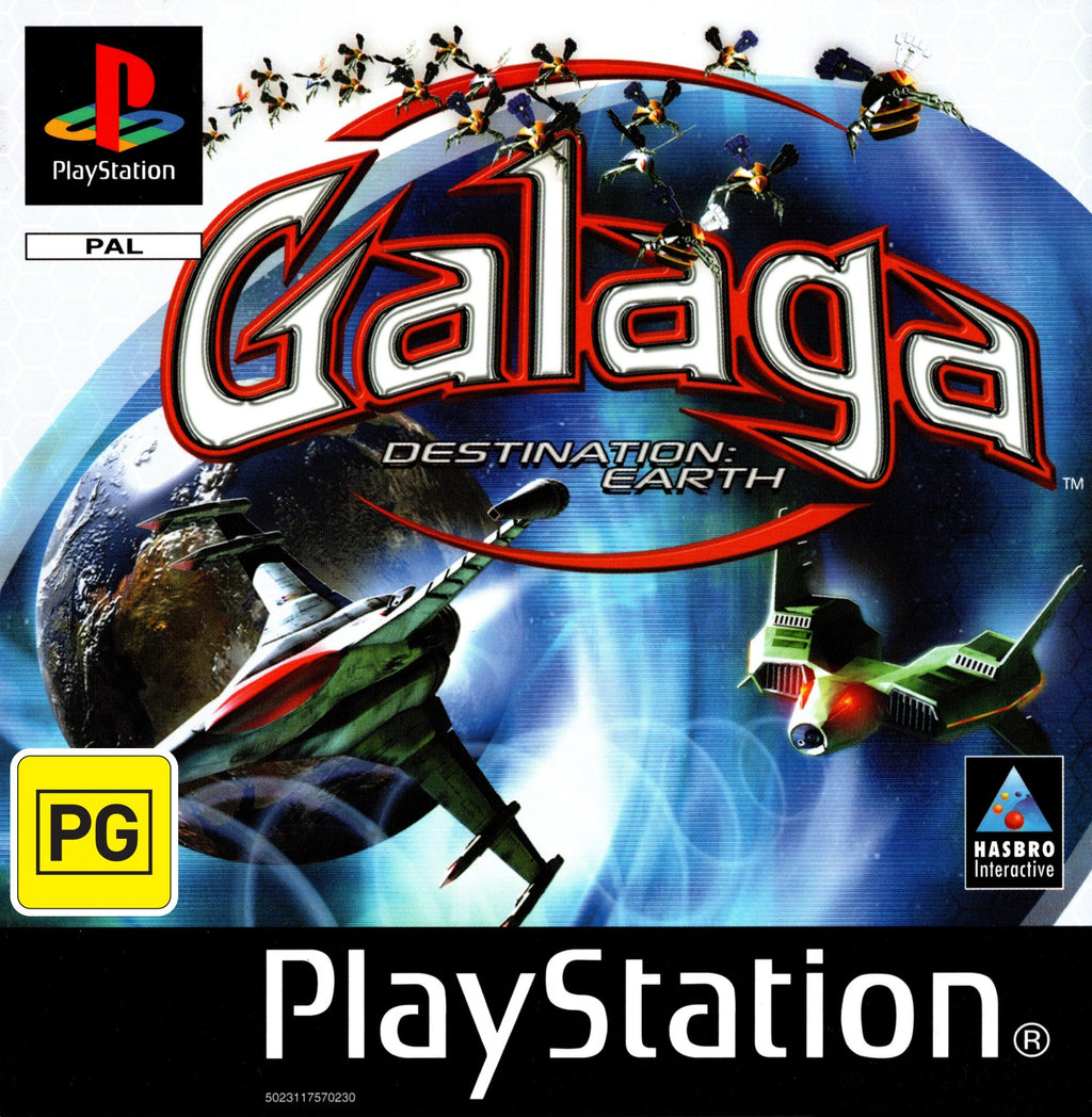 Galaga: Destination Earth - PS1 - Super Retro - Playstation 1