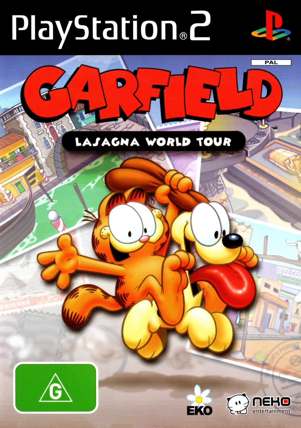 Garfield: Lasagna World Tour - PS2 - Super Retro - Playstation 2