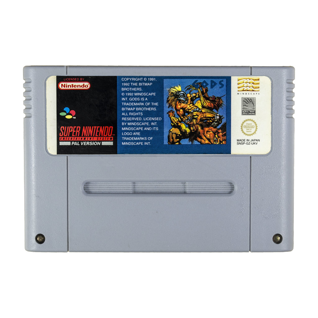 Gods - SNES - Super Retro - Super Nintendo