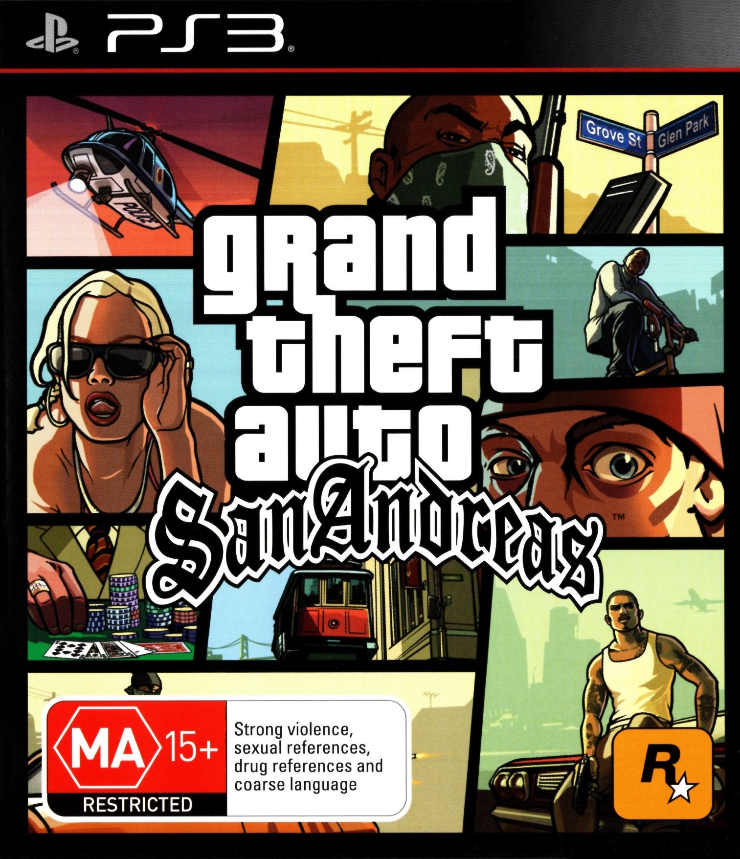 Grand Theft Auto: San Andreas - PS3 - Super Retro - Playstation 3