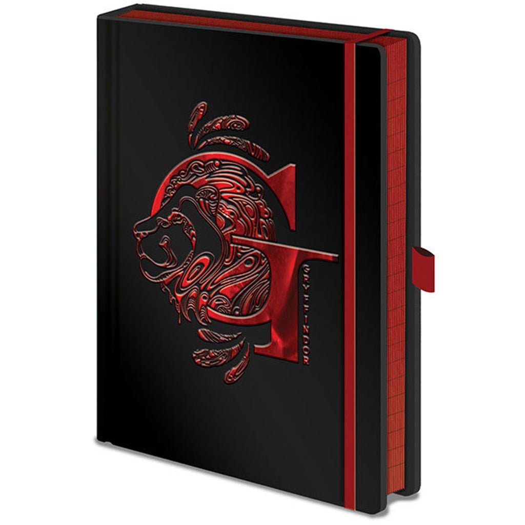 Notebook - Harry Potter Gryffindor A5 - Super Retro - Merchandise