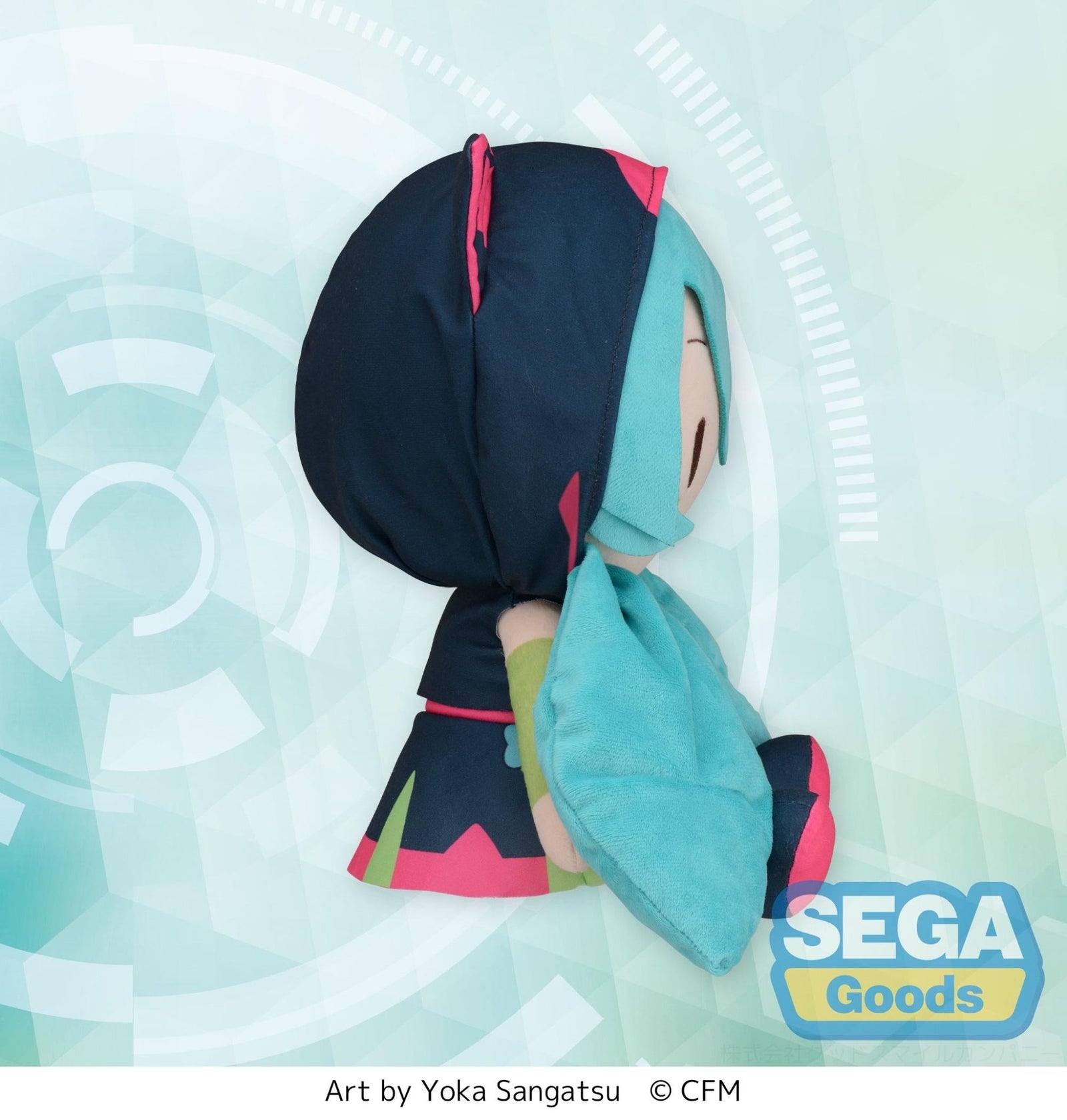 Hatsune Miku Fuwapuchi L Plush Live Stage - Super Retro - Merchandise