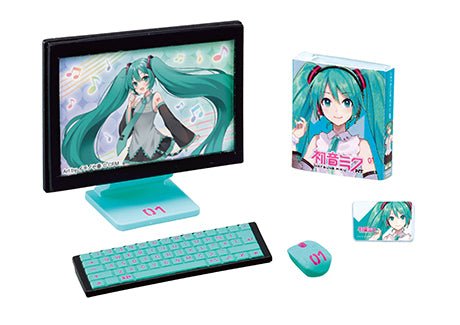 Hatsune Miku Room Blind Box - Super Retro - Figures