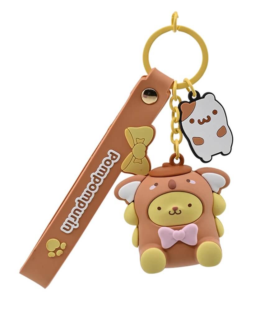 Hello Kitty - Keychain with hand strap - Animal (Pompompurin) - Super ...