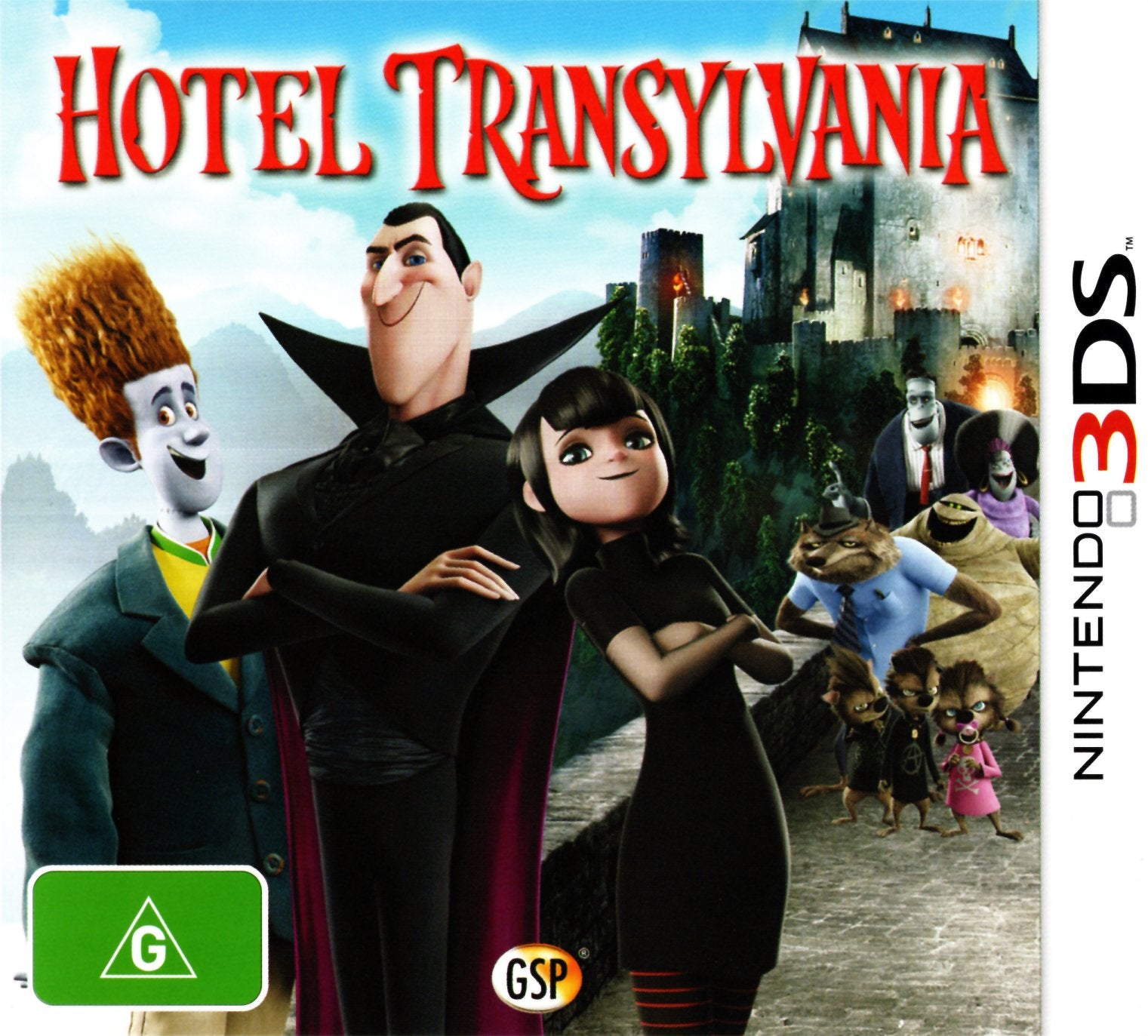 Hotel Transylvania - 3DS - Super Retro - Nintendo 3DS