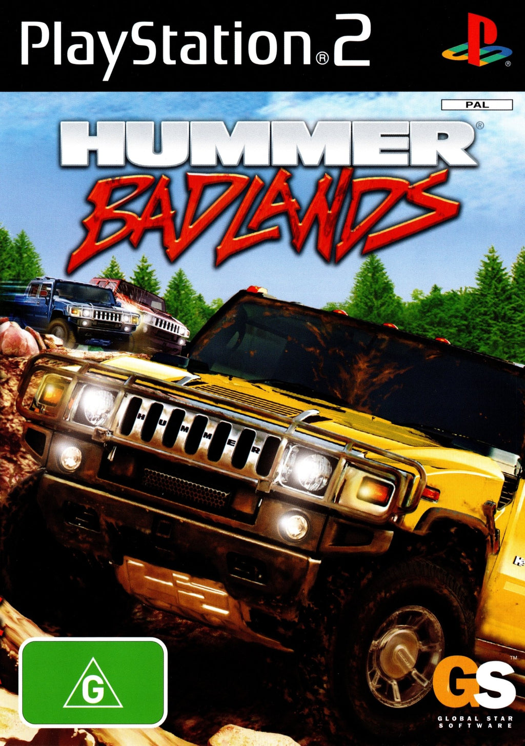 Hummer Badlands - Super Retro - Playstation 2