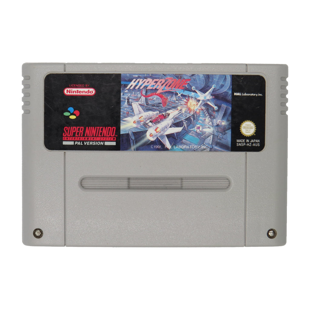 Hyper Zone - SNES - Super Retro - Super Nintendo
