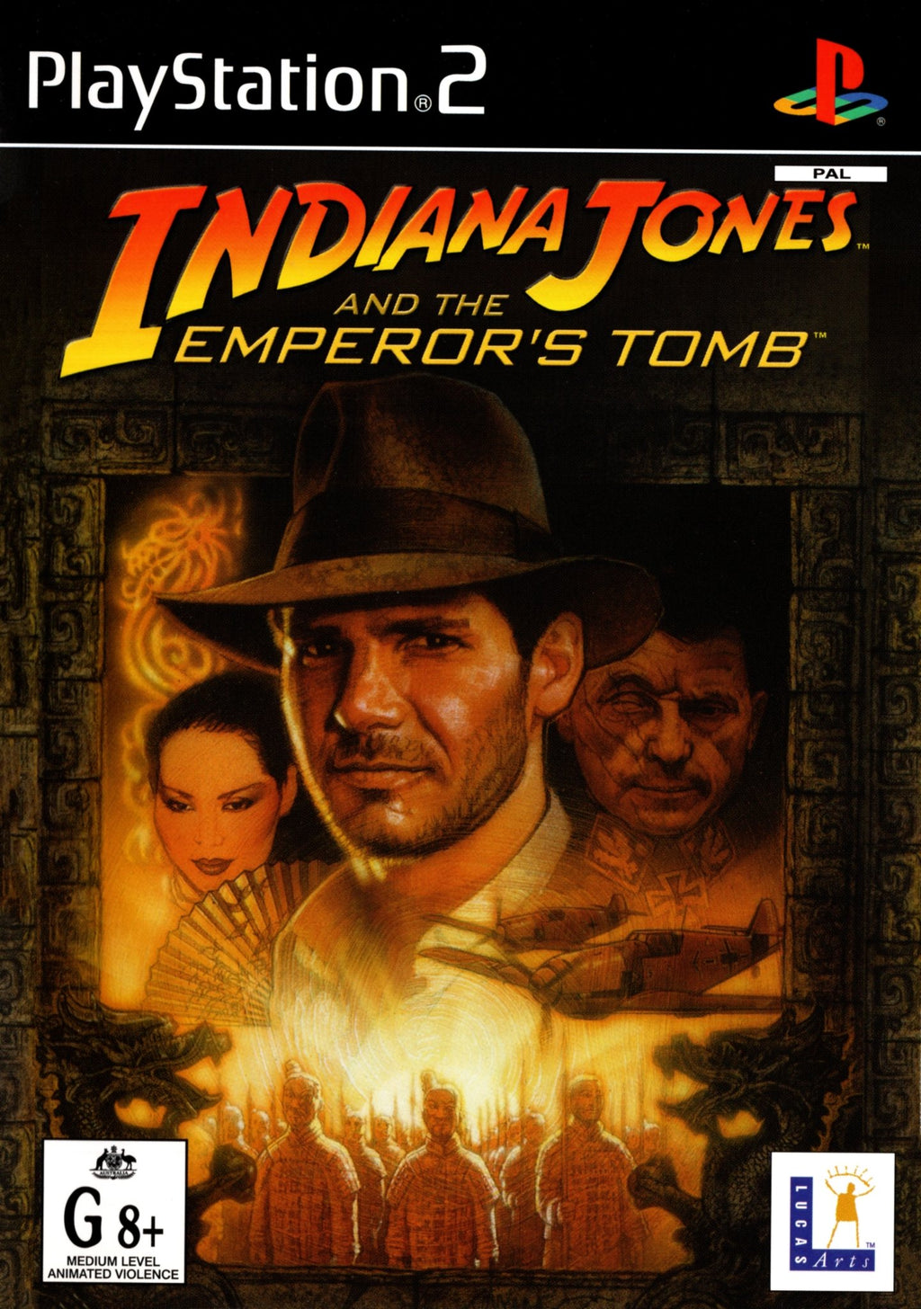 Indiana Jones and the Emperor's Tomb - PS2 - Super Retro - Playstation 2