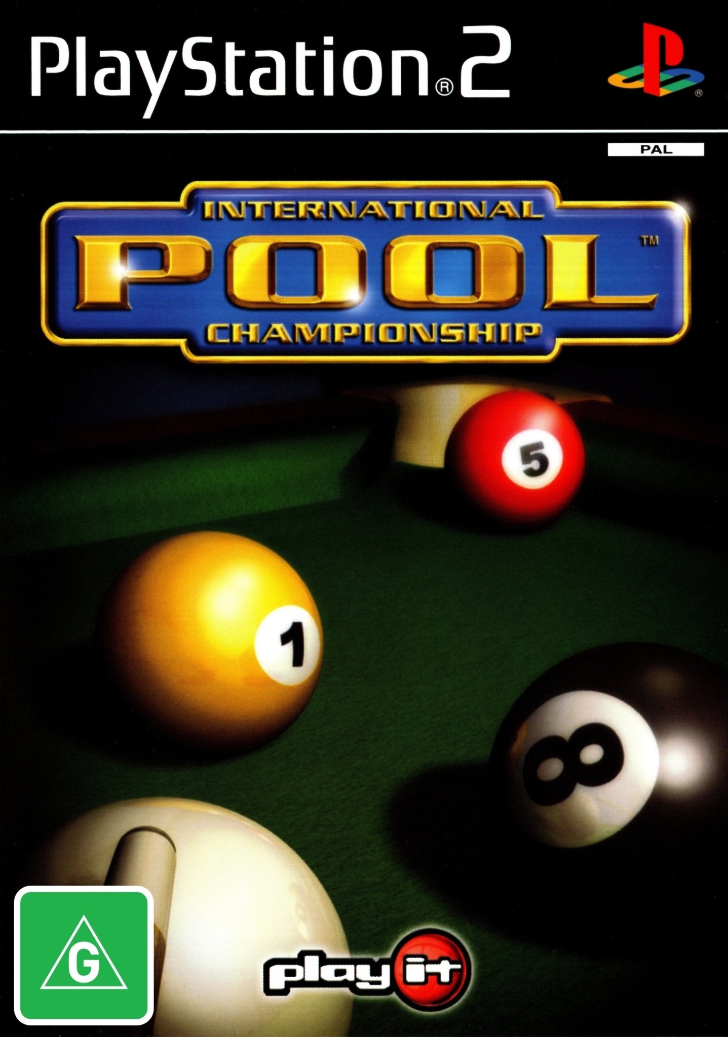 International Pool Championship - PS2 - Super Retro - Playstation 2