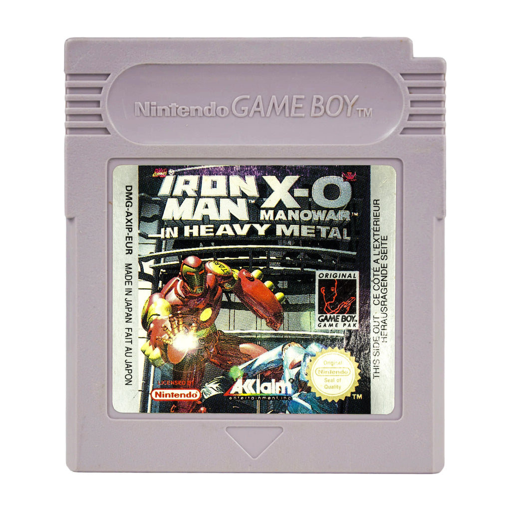 Iron Man X-O Manowar in Heavy Metal - Game Boy - Super Retro - Game Boy